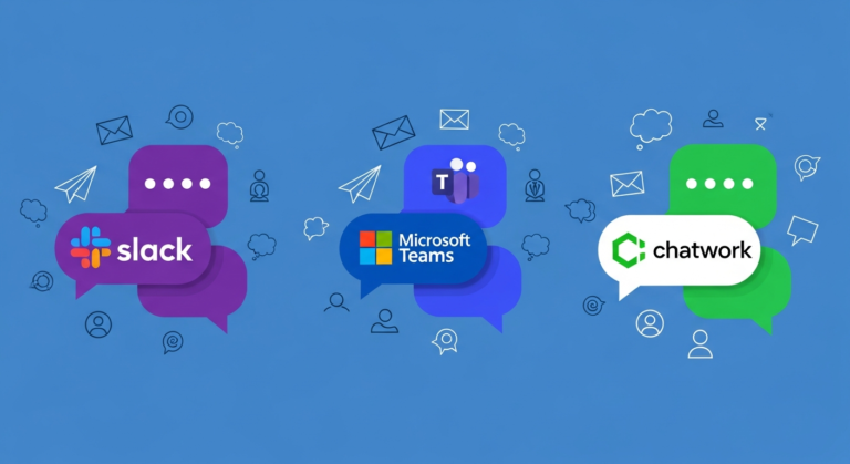 【2026年最新】ビジネスチャット比較｜Slack・Teams・Chatwork・LINE WORKSの選び方 - SaaS選定ラボ